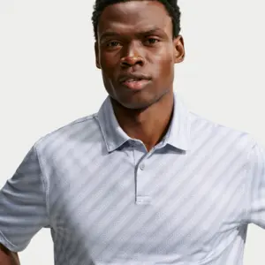 Nike Velocity Dri-fit Striped Golf Polo - Grey
