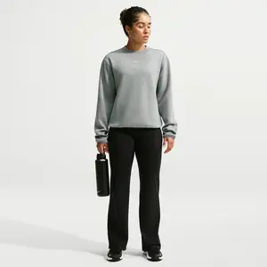 Nike Studio Fleece Sport Dri-fit Crew-neck Sweatshirt - Grey