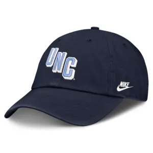 Nike North Carolina Natural Club College Adjustable Hat - Blue