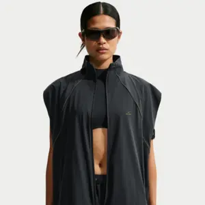 Nike Skims Stretch Nylon Oversized Vest - Black