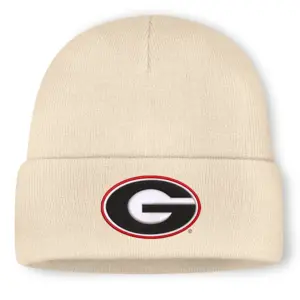Nike Georgia College Cuffed Beanie - Brown