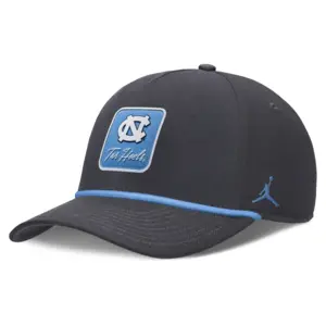 Nike North Carolina Primetime Rise Jordan Brand Dri-fit College A-frame Adjustable Hat - Grey