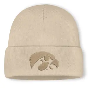 Nike Iowa College Cuffed Beanie - Brown