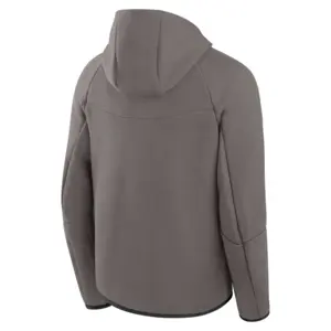 Nike Milwaukee Brewers Tech Fleece Mlb Full-zip Hooded Jacket - Brown