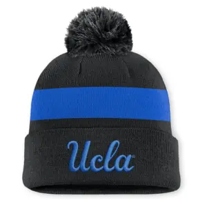 JORDAN Ucla Peak Brand College Cuffed Beanie - Black