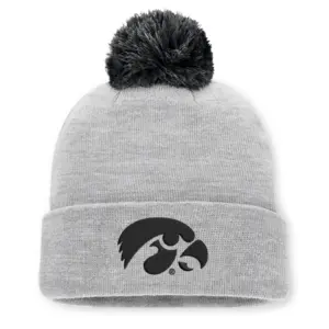Nike Iowa Peak College Cuffed Beanie - Grey