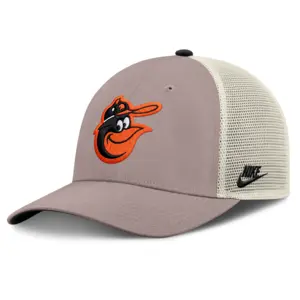 Nike Baltimore Orioles Cooperstown Rise Mlb Adjustable Trucker Hat - Brown