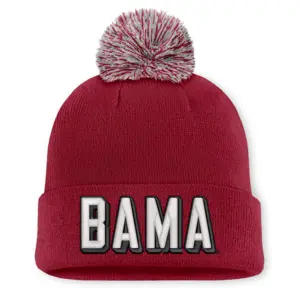 Nike Alabama Peak College Cuffed Beanie - Red