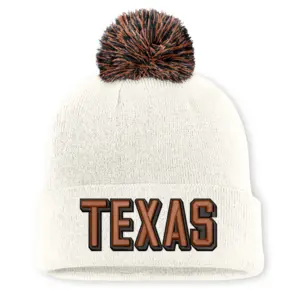 Nike Texas Peak College Cuffed Beanie - White