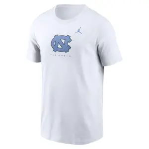 Nike North Carolina Courtside Jordan Brand Dri-fit College T-shirt - White