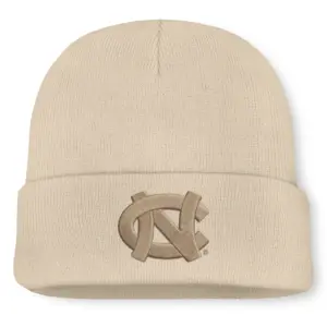 Nike North Carolina Natural Utility Jordan Brand College Cuffed Beanie - Brown