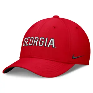 Nike Georgia Classic Swooshflex Dri-fit College Hat - Red