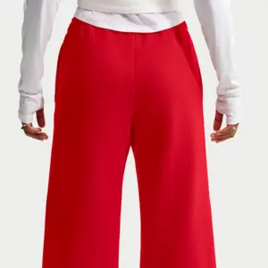 Nike Studio Fleece Weight Mid-rise Wide-leg Pants