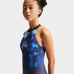 Nike Gymnastics Floral Focus Leotard