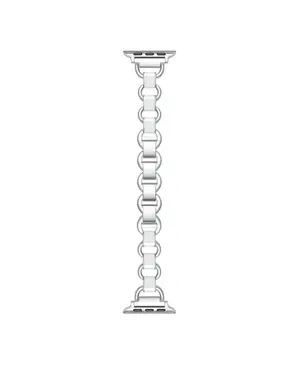 POSH TECH Lottie Band For Apple Watch - Silver/white