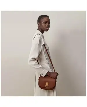Mulberry Small Amberley Satchel - Oak