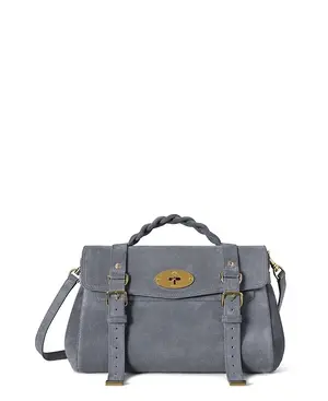 Mulberry Alexa Satchel Foggy Grey