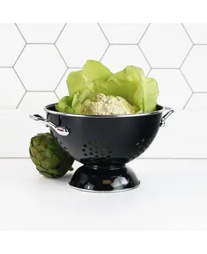 CALYPSO BASIC Power Coated Steel Colander, 1.5 Quart