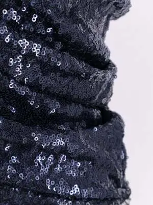 AMAZUIN Leo Stretch Tulle Dress With Sequins