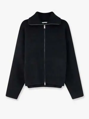 Studio Nicholson Sandos Extrafine Merino Wool Cardiga - Black