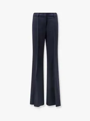 Etro Wool Blend Trousers With Paisley Pattern