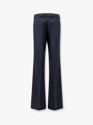 Etro Wool Blend Trousers With Paisley Pattern