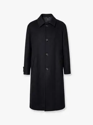 Giorgio Armani Singlebreasted Doublefaced Wool And Cashmere Cloth Coat