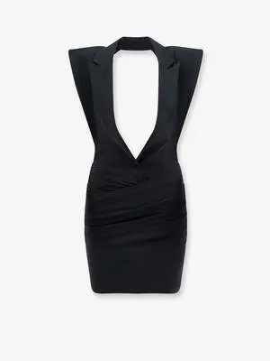 AMAZUIN Jess Stretch Jersey Mini Dress - Black