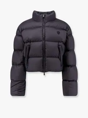 Gucci Crop Fit Down Jacket With Iconic Crest