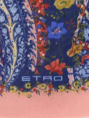 Etro Cashmere Scarf - Blue