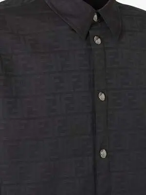 Fendi Ff Zucca Jacquard Nylon Blouson