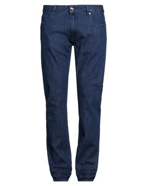 MOORER Jeans Size Cotton, Polyethylene, Elastane - Blue