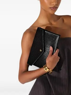 Elisabetta Franchi Flap Clutch By