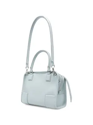 Loewe Amazona 180 Small Leather Handbag - Grey