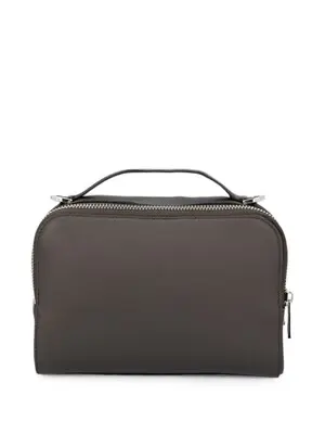 Loewe Camera Mini Leather Crossbody Bag - Grey