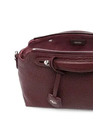 Fendi By The Way Medium Leather Handbag - Red