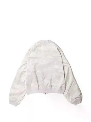 DOUBLET Distressed-effect Satin Jacket