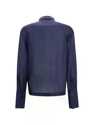 THELATEST Codie Sheer Long-sleeve Shirt