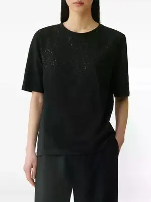 Fabiana Filippi Sequin-embellished T-shirt
