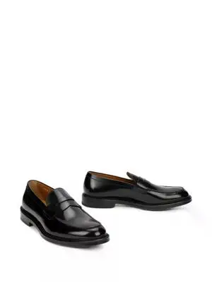 DOUCAL'S Polished Leather Loafers