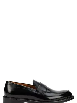 DOUCAL'S Polished Leather Loafers