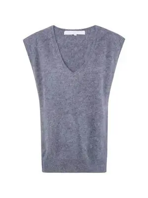 ABSOLUT CASHMERE V-neck Cashmere Sleeveless Sweater