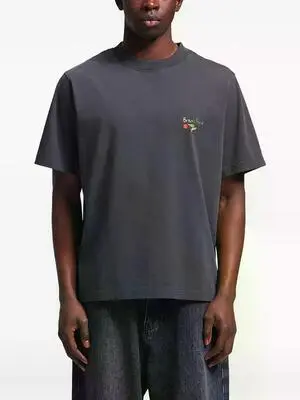 BRAM’S FRUIT Flora 2.0 Floral-print T-shirt - Grey