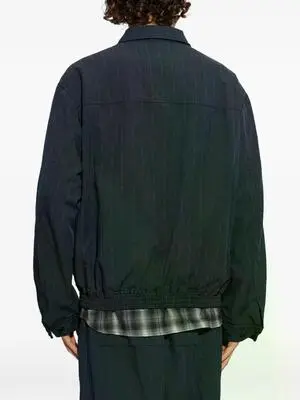Comme Des Garçons Pinstripe-pattern Jacket