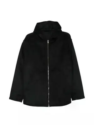 ERALDO Hooded Zip-up Jacket - Black