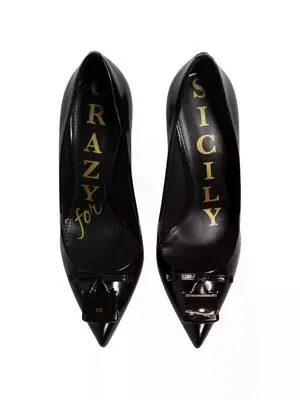 Dolce & Gabbana Sicily Bag-embellished Pointed-toe Pumps