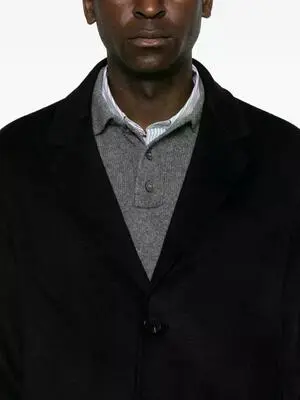 AMARANTO Single-breasted Notched-lapel Coat