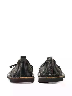 Camper Menosmal Leather Loafers - Black
