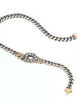 SYLVA & CIE Embellished Diamond Double Wrap Bracelet