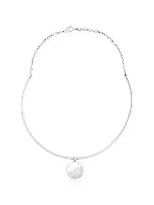 Moritz Glik Trapezio Gala Diamond Necklace - Silver